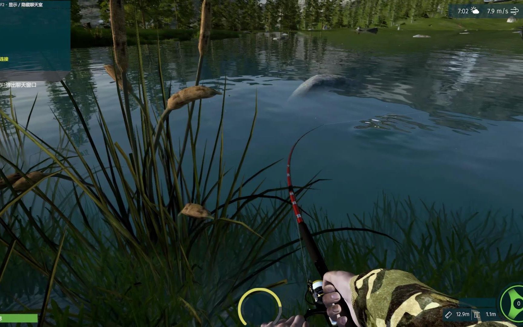 玩路亚别忽略芦苇丛,随便一杆下去就会中大鱼!