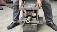 铝合金圆管冲孔压扁一次成型模具的魅力展示