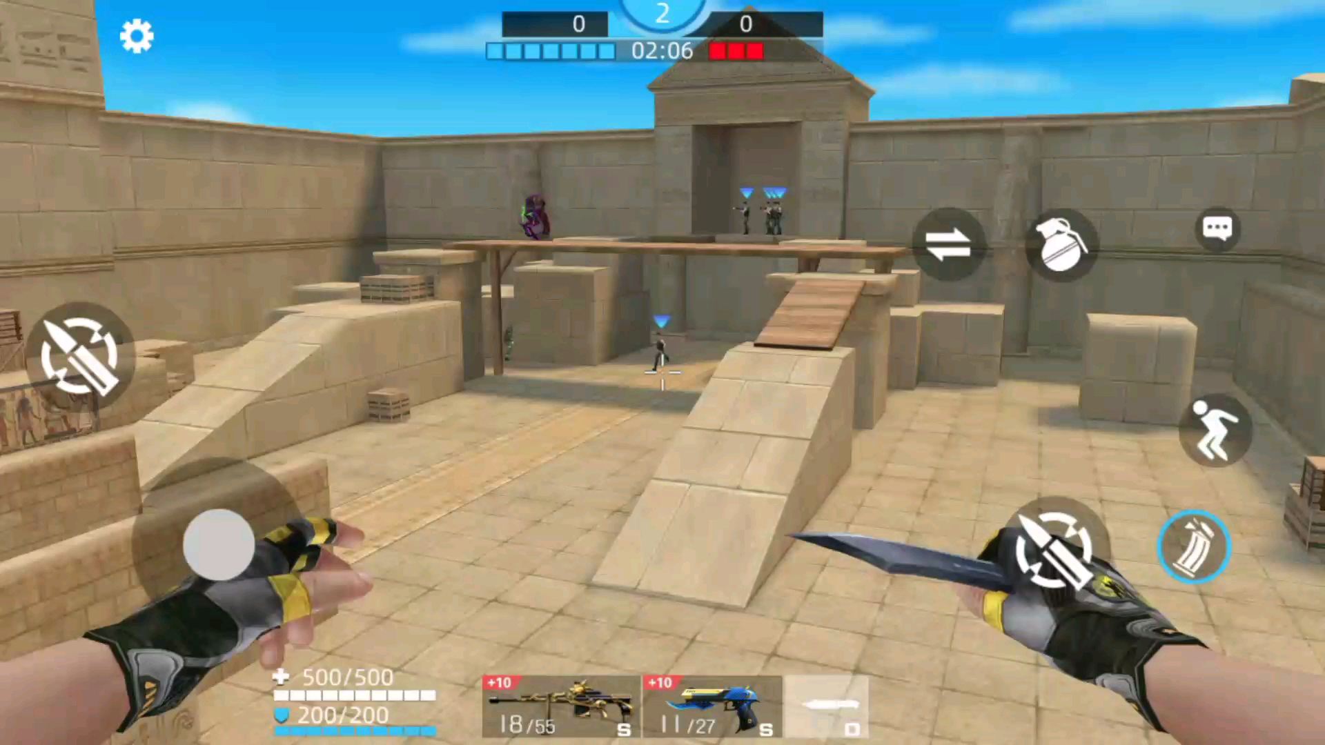 全民枪神边境王者,玩一把生化的时候意外飞天,我无敌了/滑稽