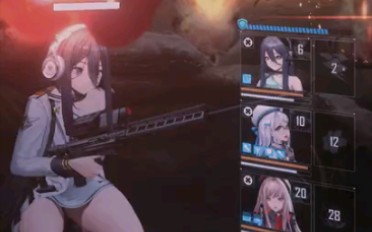 《nikke:胜利女神》实机战斗循环版