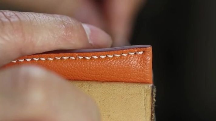皮表带制作,手工~