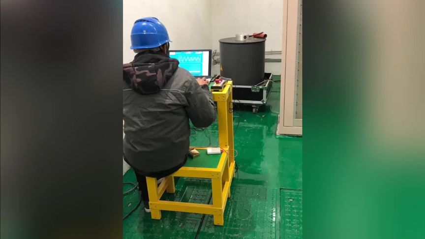 10千伏电缆线路识别及震荡波实验