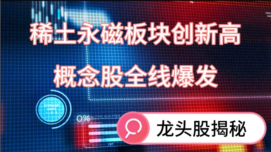 稀土永磁创新高,下周怎么走