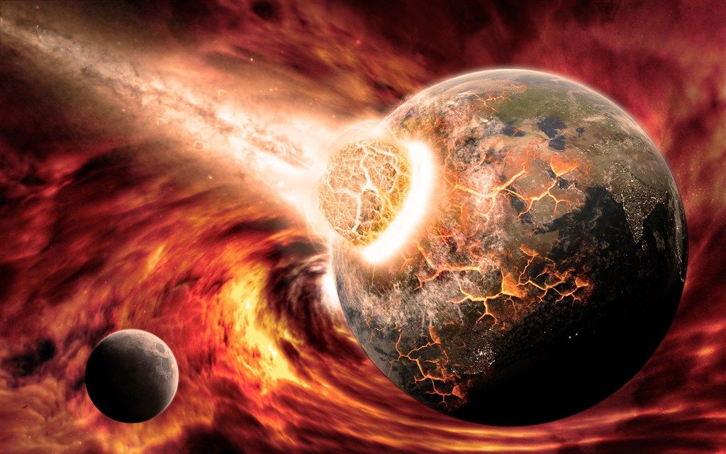 巨型陨石撞击地球!恐龙灭绝画面重演!新兴物种会出现吗?