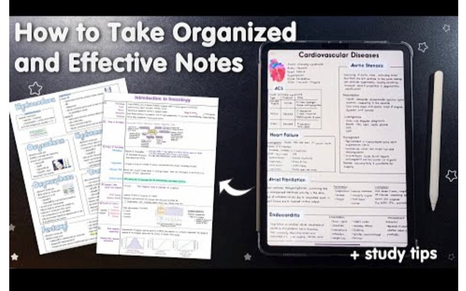 【俺们医学生】期末周生存指南|如何高效地整理笔记