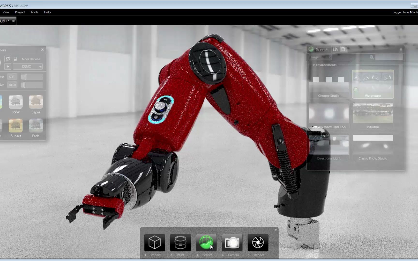 SOLIDWORKS Visualize产品渲染功能介绍