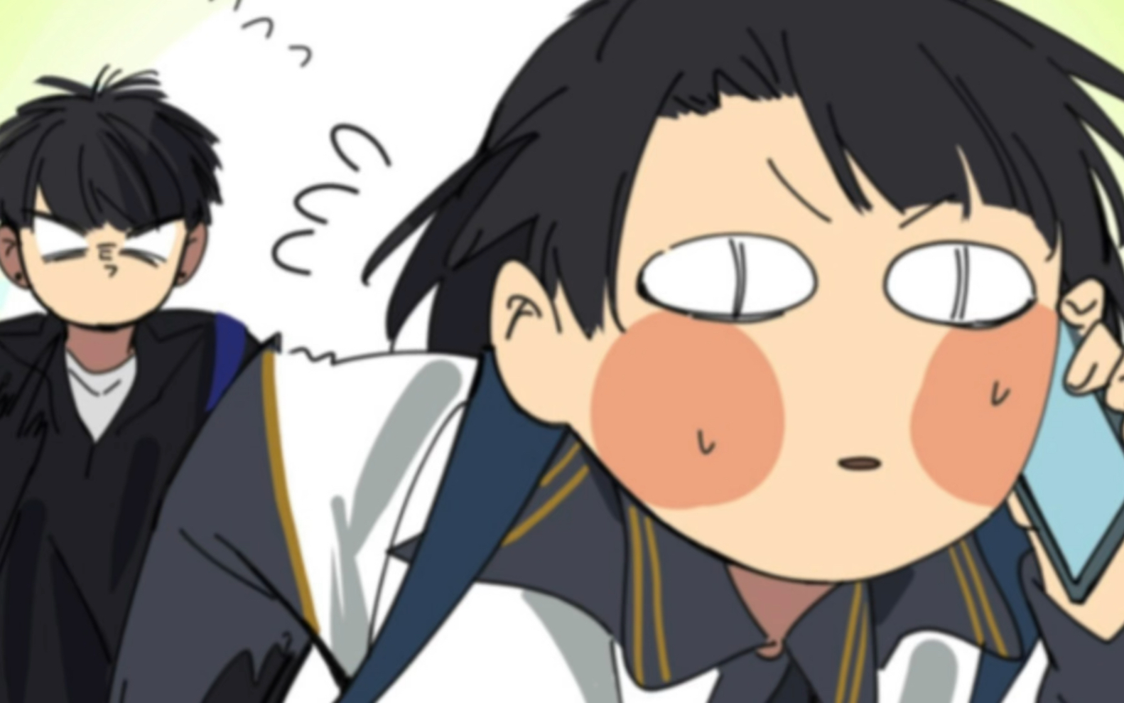 【许飞在】【许飞x周子】今天发现的宝藏漫画,微博可看!cr:左恩zoe