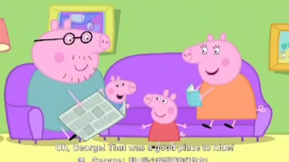 英语启蒙动画片小猪佩奇英文版动画
