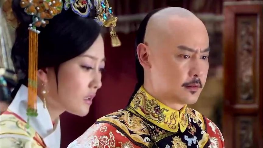 小燕子被皇后刁难,皇上吓得赶紧跑来救小燕子