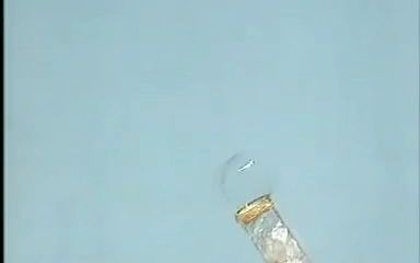 初中化实验30.氢气的密度小