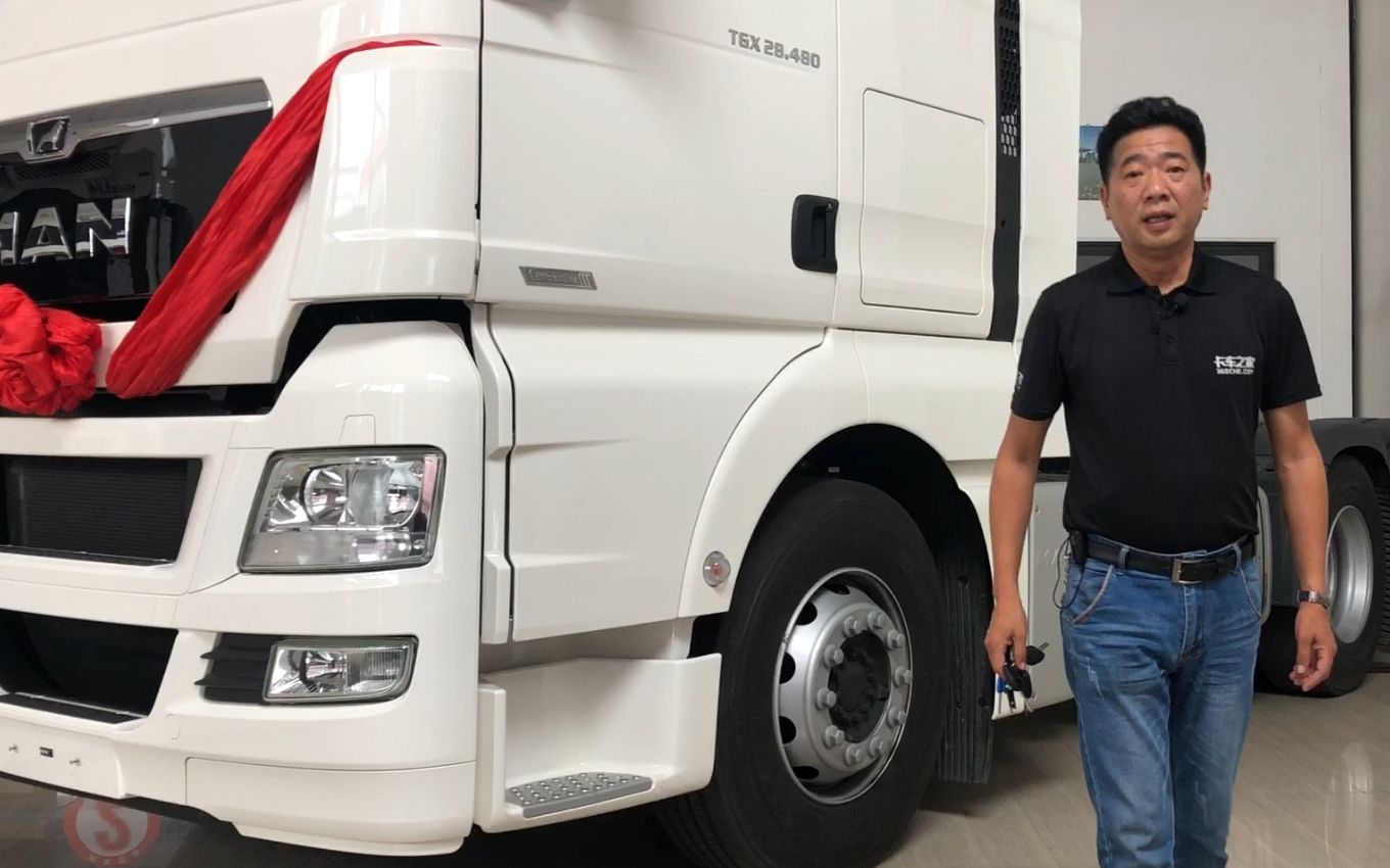 带你看看德国曼AMT卡车,手不离开方向盘就能操控拨杆换挡