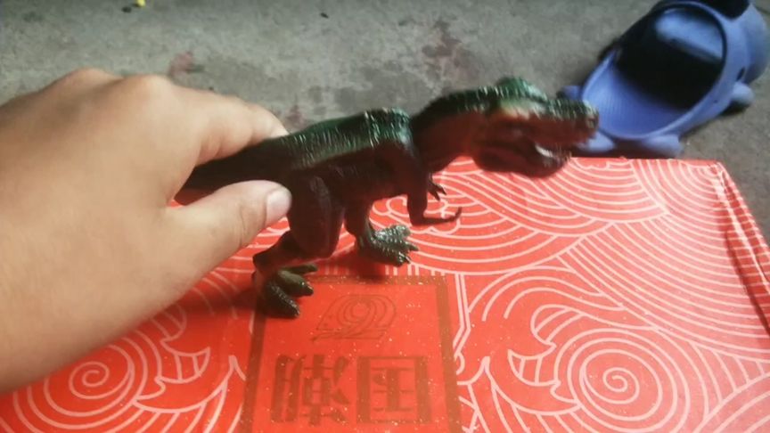 巨齿鲨vs霸王龙