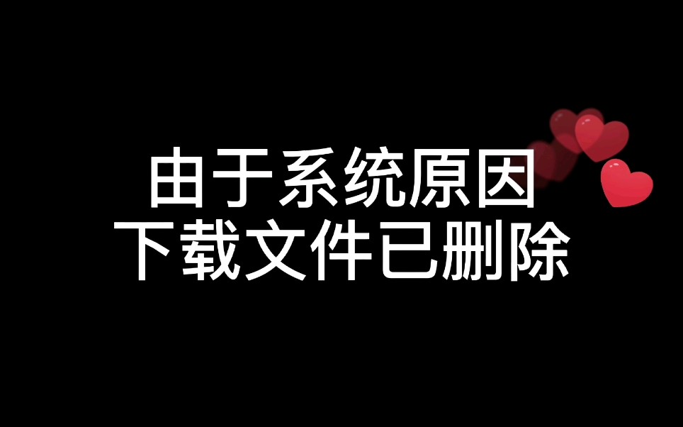 由于系统原因,下载文件已删除