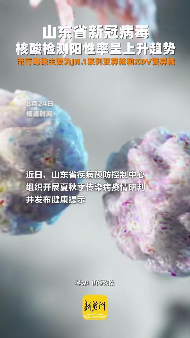 8月23日,山东疾控发布预防夏秋季传染病健康提示:新冠病毒核酸检测...