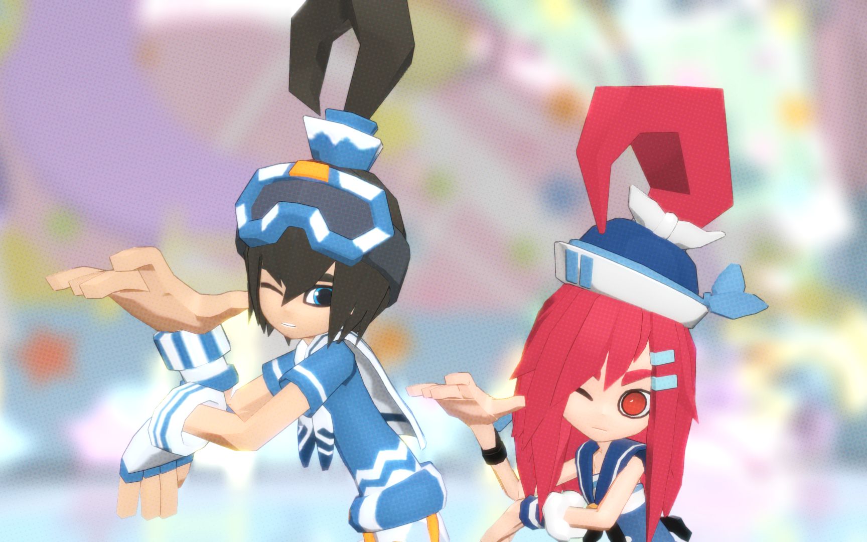 【凹凸世界MMD/手游皮肤】埃米悠长假日