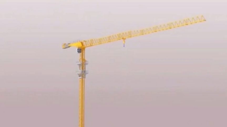 BIM模拟塔吊安装过程,值得收藏的教学动画