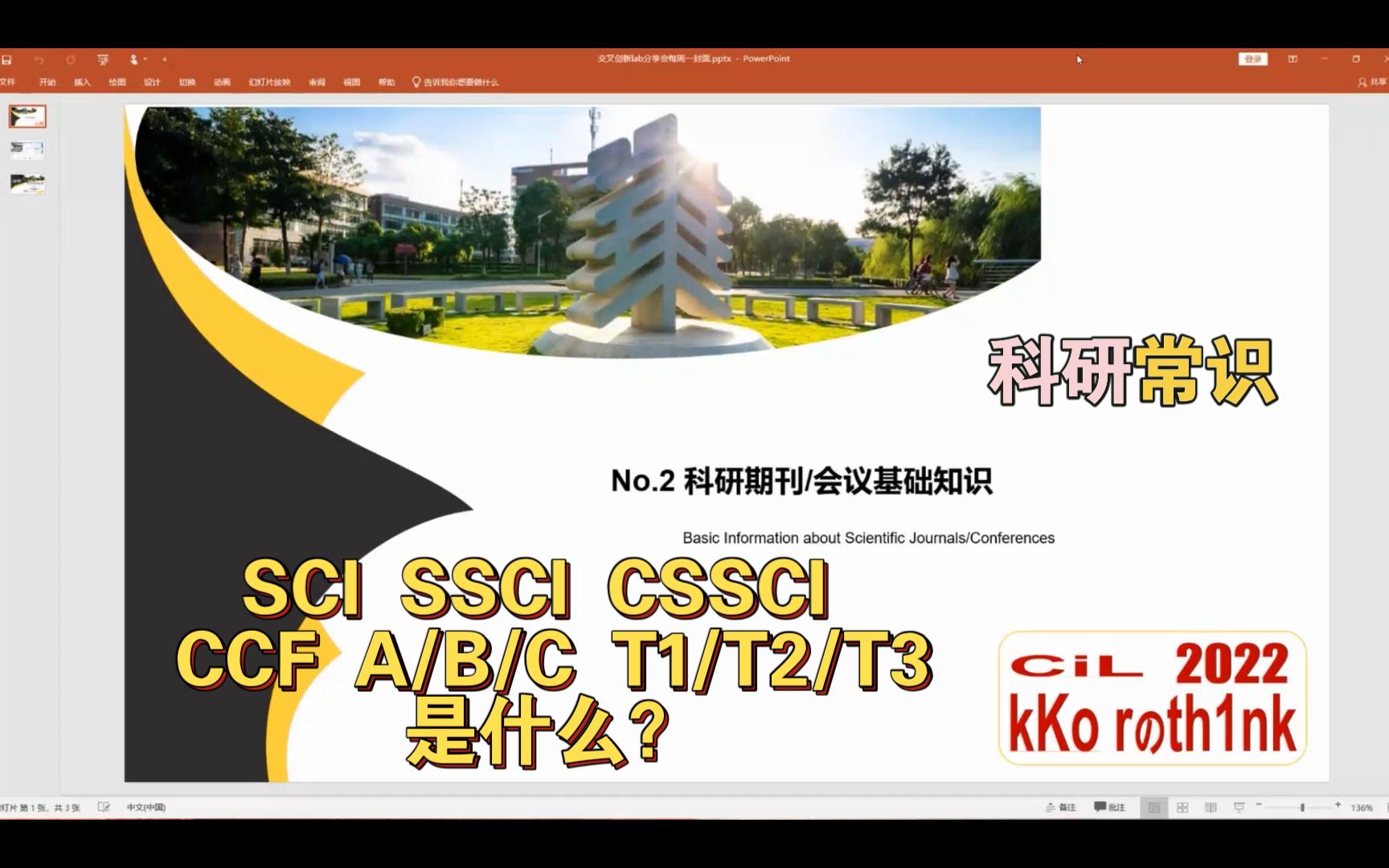 【kKo rのth1nk】(No.2) 科研期刊/会议基础知识?
