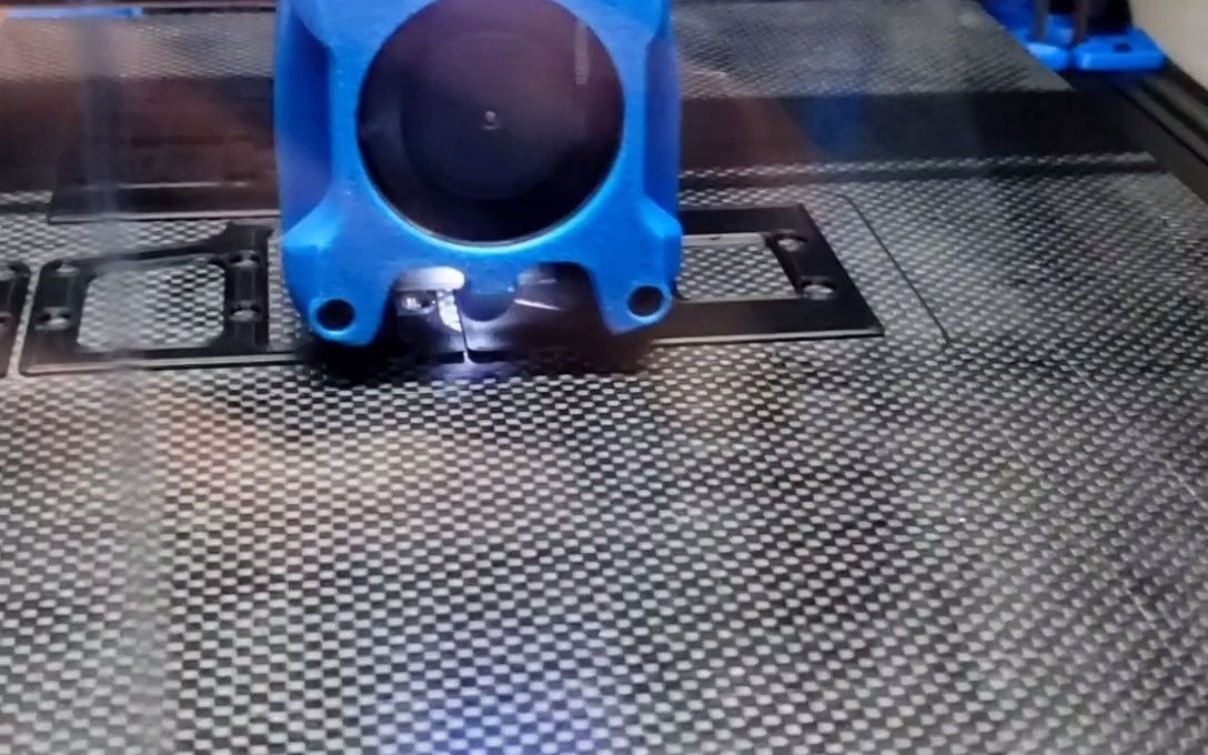 沃龙3D打印机 VORON 2.4 - 500, 5000加速 测试ABS打印