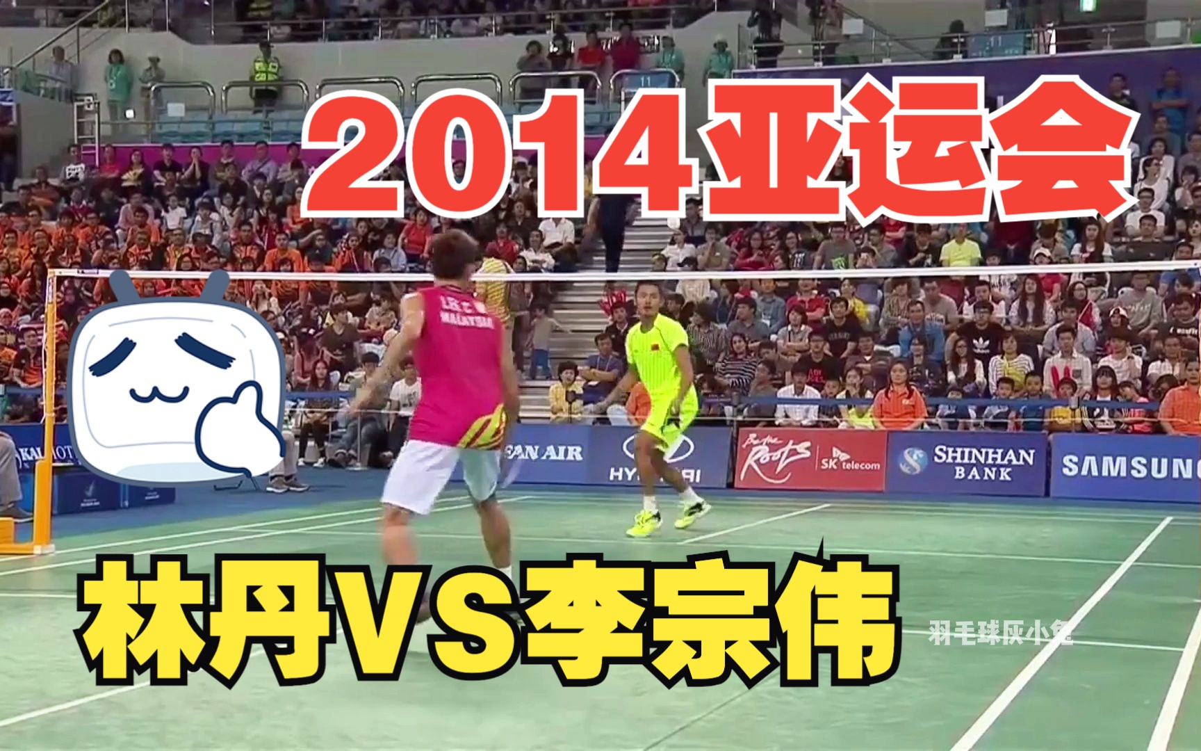 2014亚运会林丹vs李宗伟,双语字幕