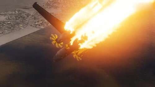 震撼空战!直升机群VS大客机群,数字模拟下的极限碰撞!