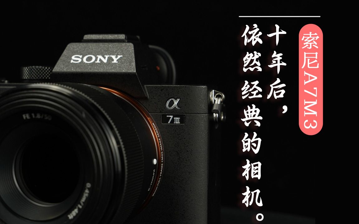 它曾经是震惊了整个摄影圈的相机~~索尼a7m3