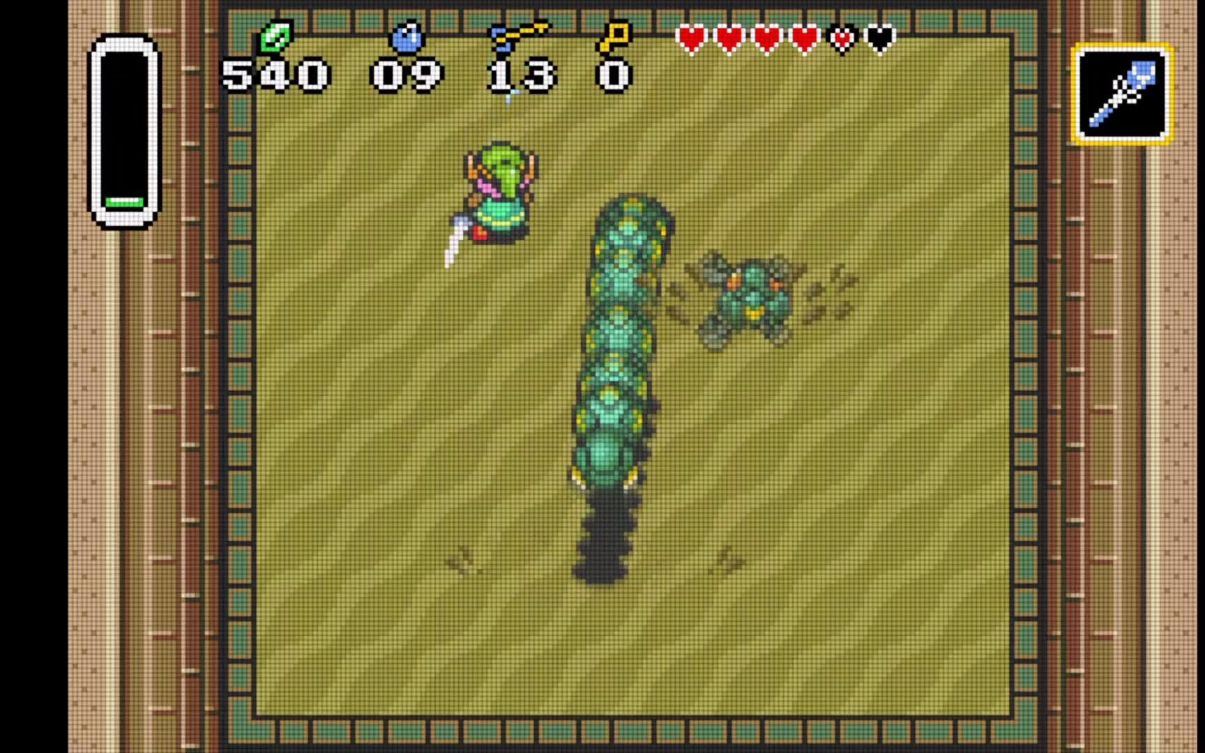 GBA 《塞尔达传说:众神的三角力量&四支剑》第二章 迷宫沙漠神殿