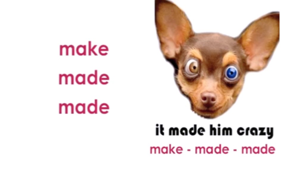 趣味英文|一首歌曲让你学会动词的不规则变化