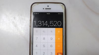 计算器表白,随机输入数字最后计算结果却是1314520,厉害的计算器...