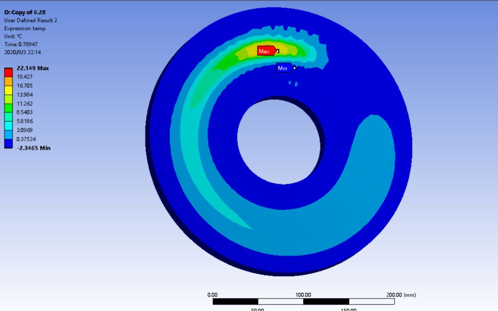 ANSYS Workbench 预科班 - 06 制动盘摩擦生热耦合分析实例