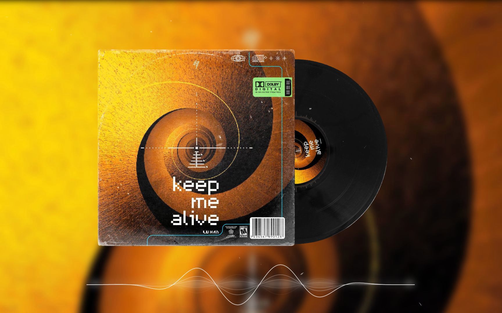 【可视化版】建议反复听!鹿晗新歌《Keep Me Alive》