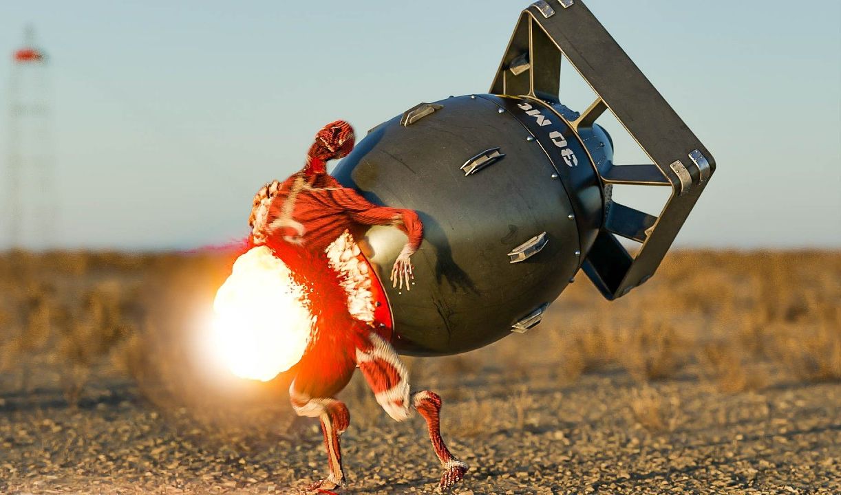 如果你被“胖子”击中会怎样?人体 vs 核弹爆炸伤害模拟