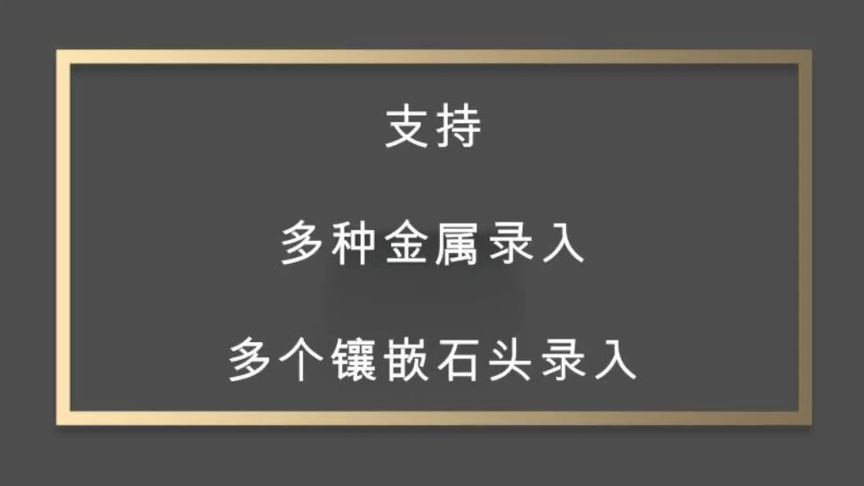 珠宝门店销售管理软件,多个金属材质,多个石头材质录入,18k金