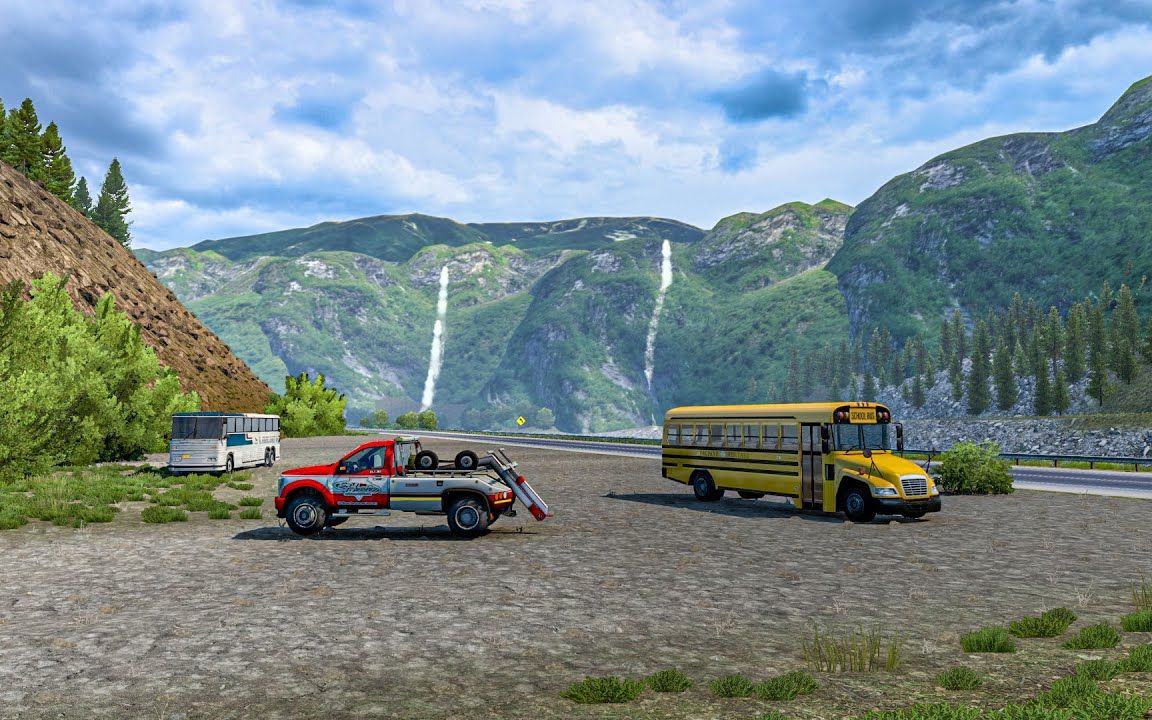 ...模组|New Alaska Map Mod | American Truck Simulator 1.46_卡车模拟