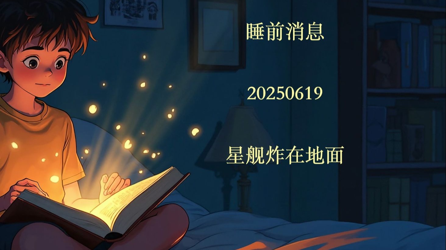 【睡前消息微信公众号-朗读版本】【20250619】星舰炸在地面