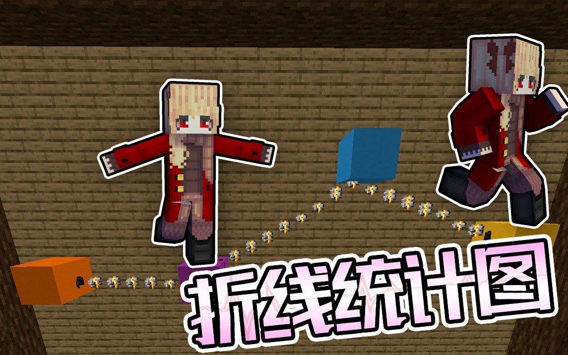 ...股市涨跌怎么记录?教你用命令方块制作可以自动生成的折线统计图