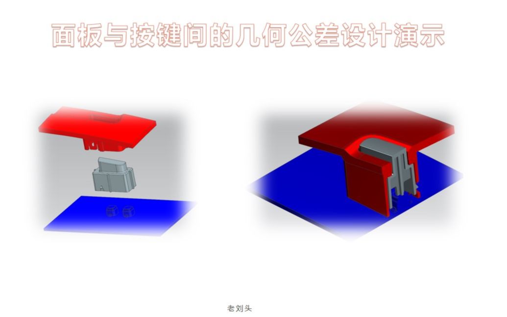 按键间隙的几何公差尺寸控制实战演示
