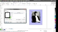 CorelDRAW图片相框效果