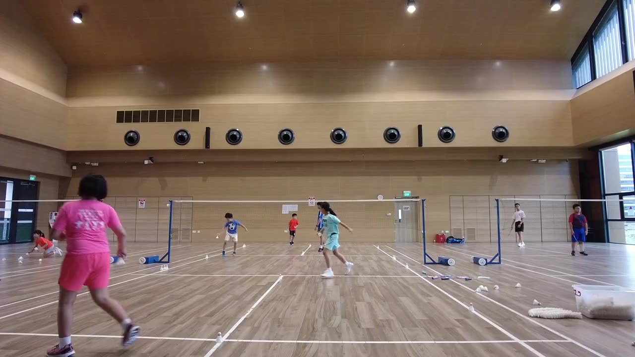 儿童羽毛球教学