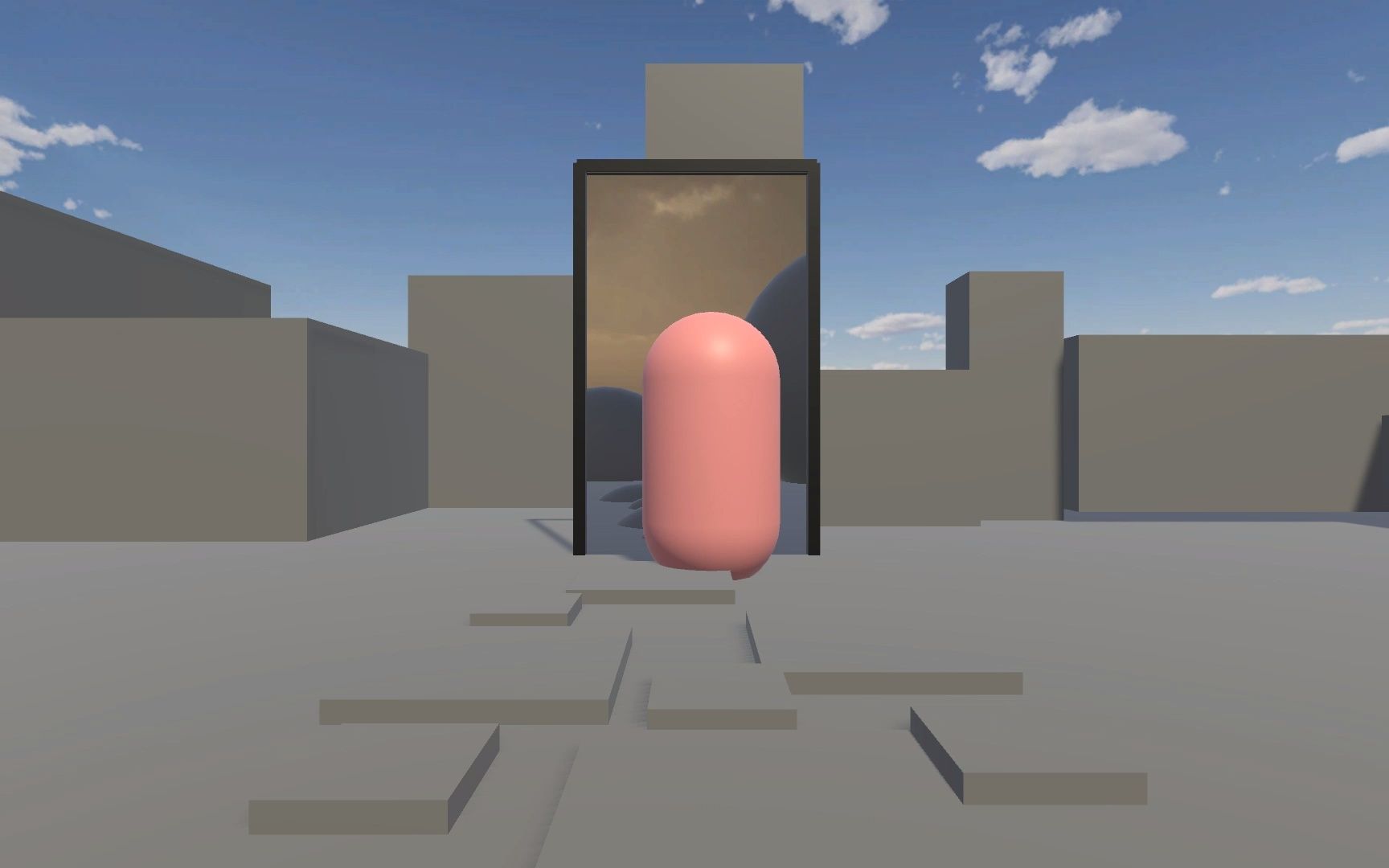 【Unity】【URP】场景切换传送门展示