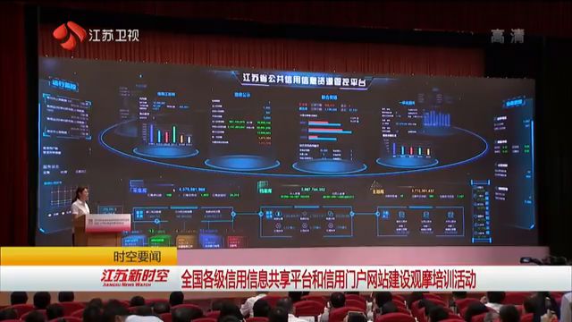 全国各级信用信息共享平台和信用门户网站建设观摩培训活动
