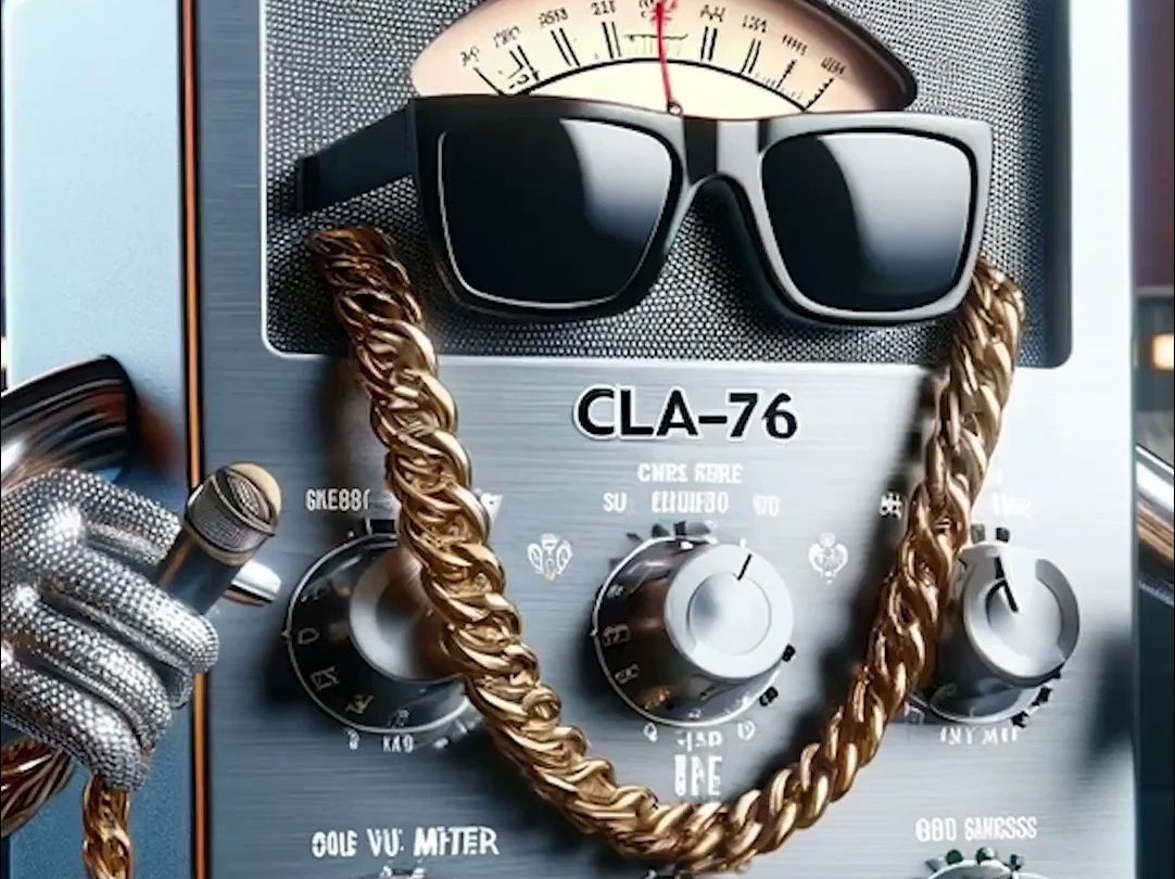 CLA-76压缩器戴金链,嘻哈说一段