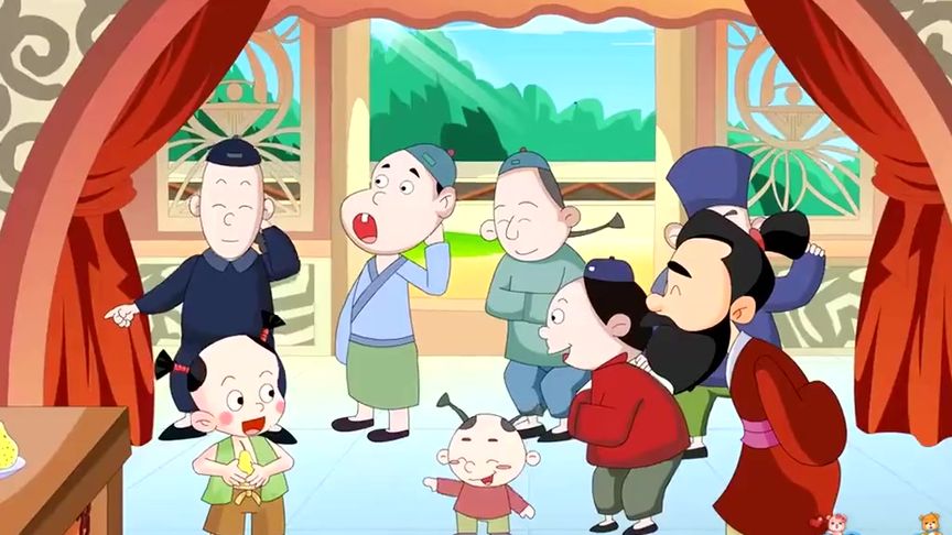 儿童成语故事-孔融让梨