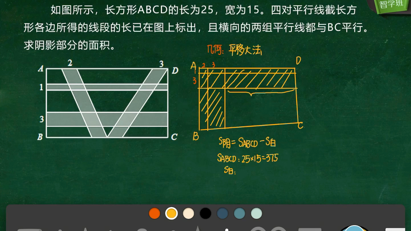 巧求面积-平移法