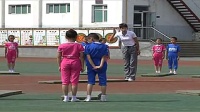 全国第五届优质课:小学二年级《技巧:前滚翻起立单脚前滑成纵叉》(芦...