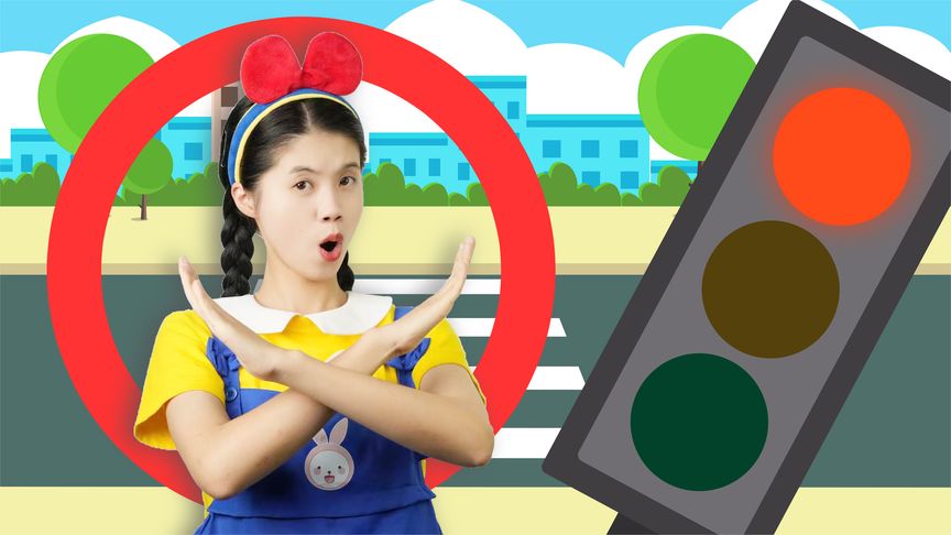 你知道红绿灯有什么作用吗?蝴蝶姐姐早教益智儿歌育儿动画