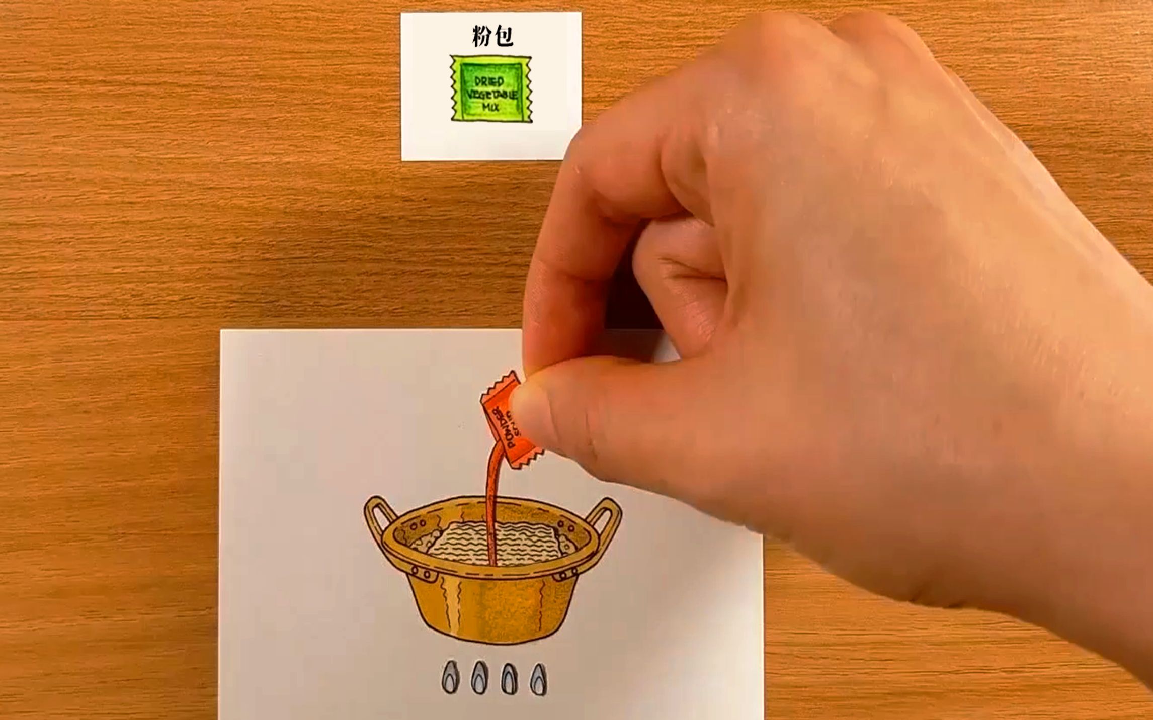 纸片动画 | 深夜美食,一碗拉面治愈你胃~