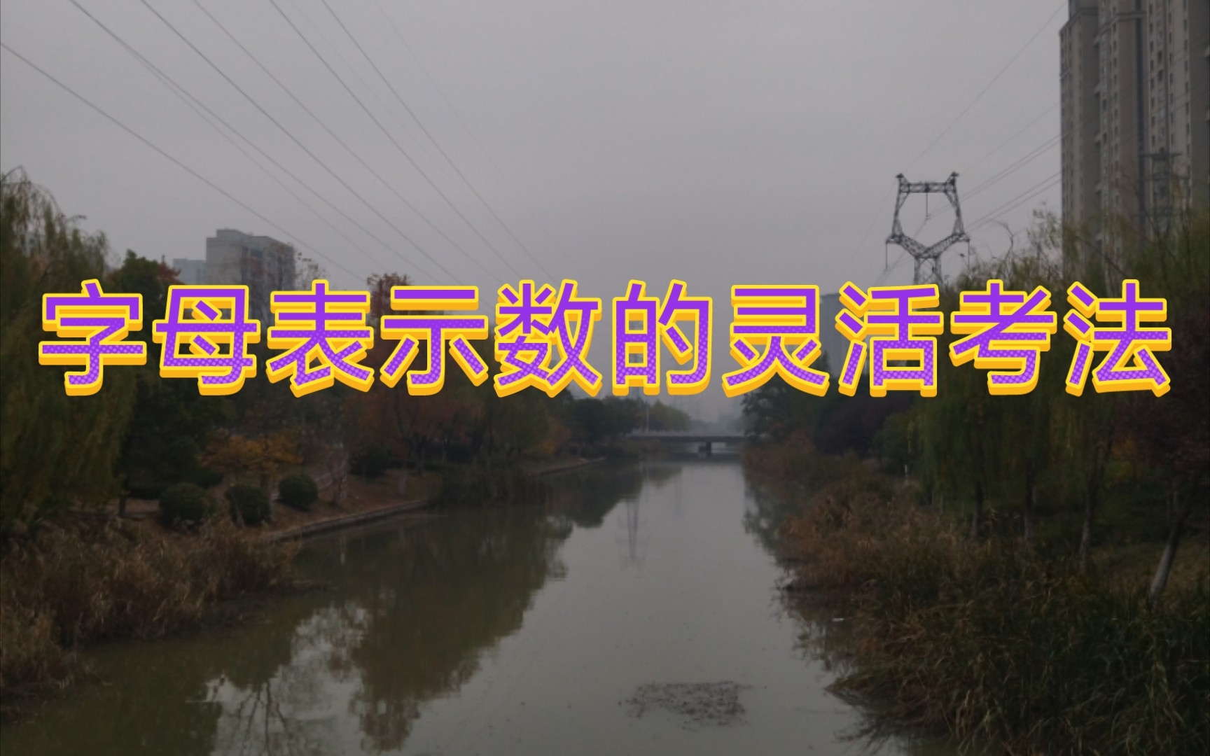 初中数学精讲104-初一整式,字母表示数的灵活考法!