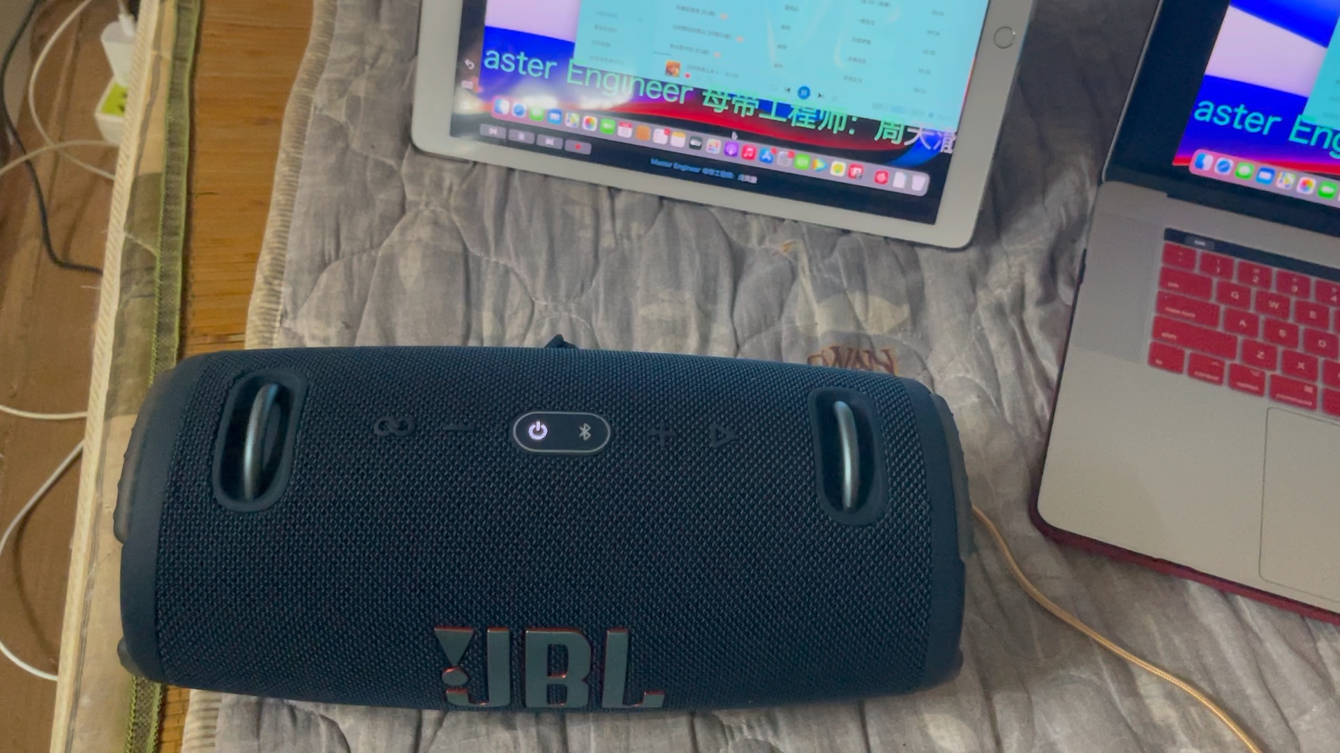 Jbl站鼓三连接电脑播放