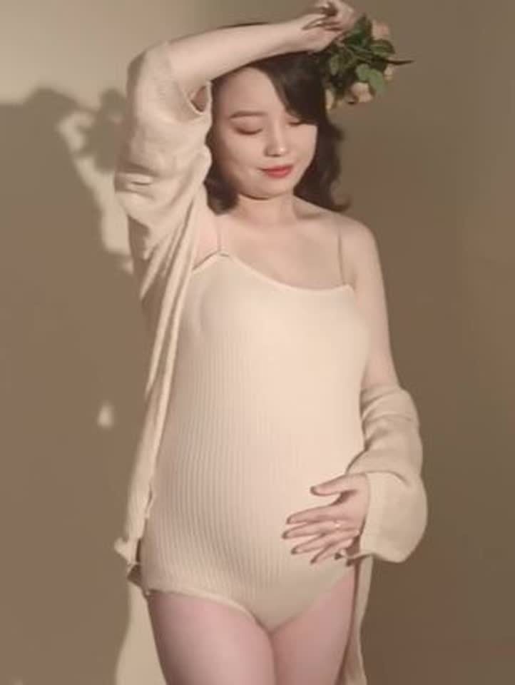 分享拍摄花絮 #日常生活分享 #孕期记录 #肚子圆滚滚 #怀孕几个月才...