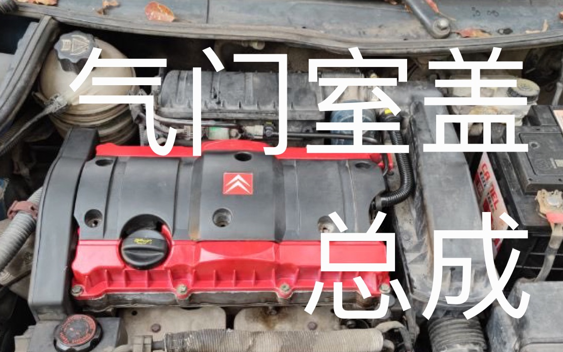 两分钟教你get红色机头 雪铁龙C2/标致206 16V发动机气门室盖总成...